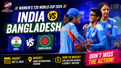 IND vs BAN Women T20 World Cup 2026 When and Where to Watch Live ...