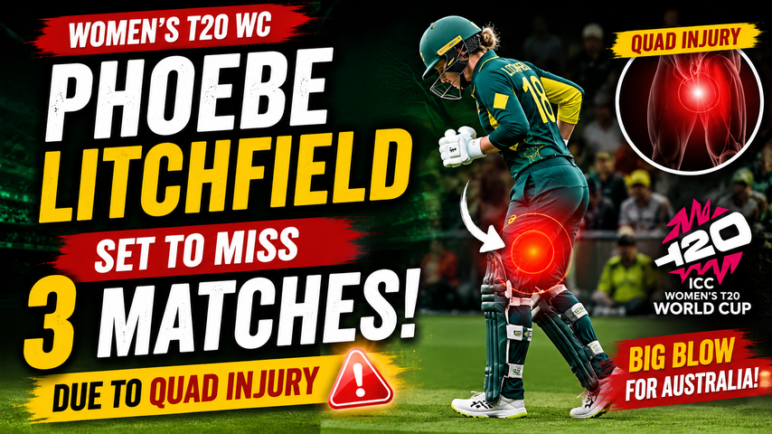 Phoebe Litchfield Injury Update Australia Star Set to Miss Three Women ...