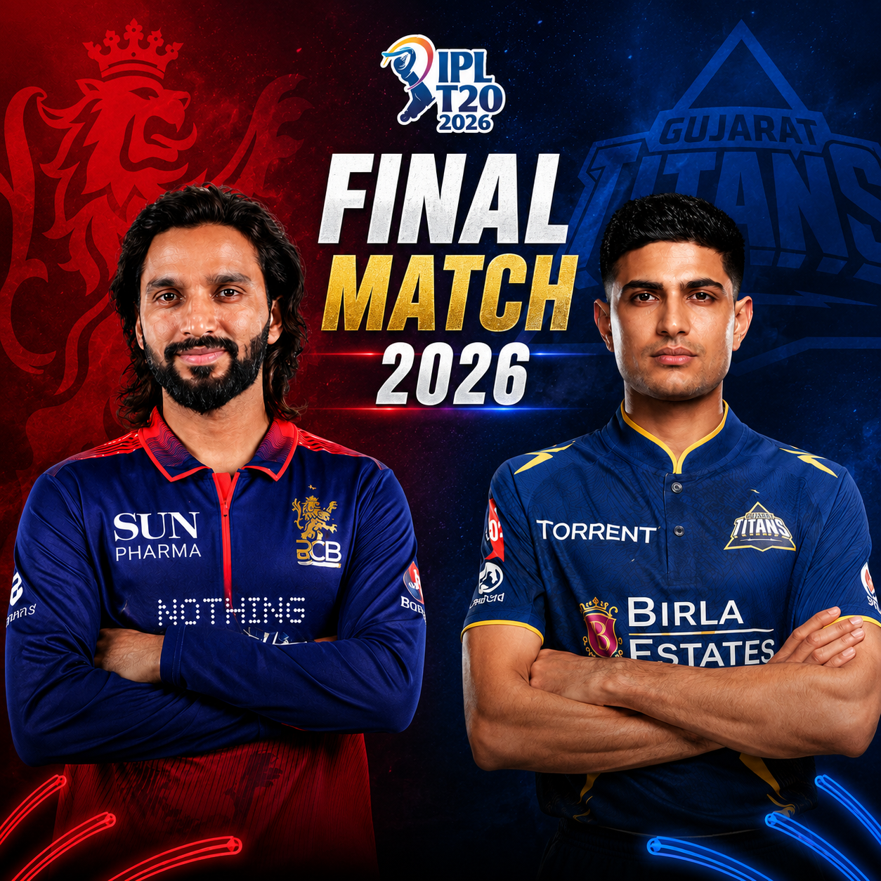 RCB vs GT IPL 2026 Final Prediction: Will Virat Kohli Finally Lift Back ...