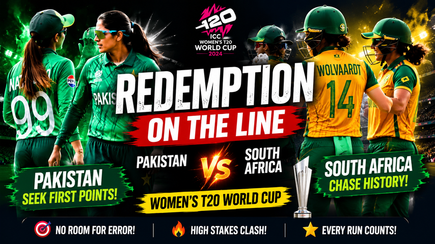 SA vs PAK Women T20 World Cup 2026 Preview Redemption Battle for ...