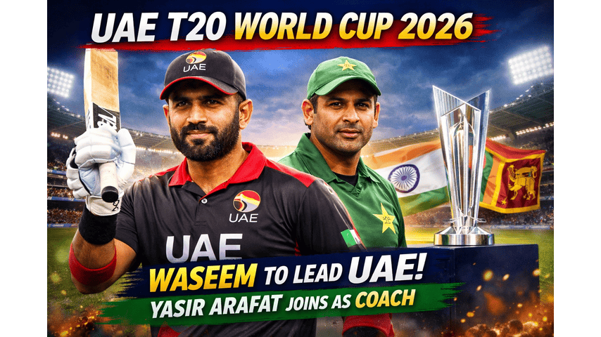 UAE T20 World Cup 2026 Squad: Muhammad Waseem Leads Team, Yasir Arafat ...